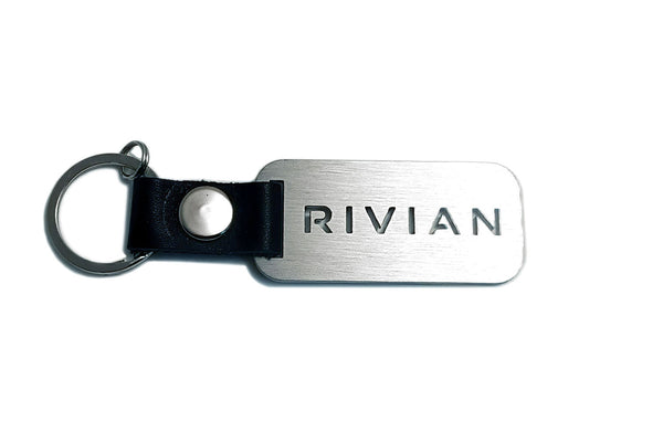 Keychain suitable for Rivian Stainless Steel Key Ring Mixt – Texcarmats